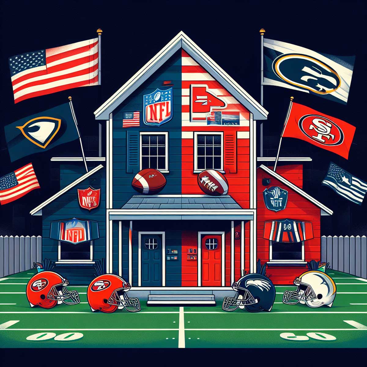 The Charm of House Divided Flags - Blog Flagoh
